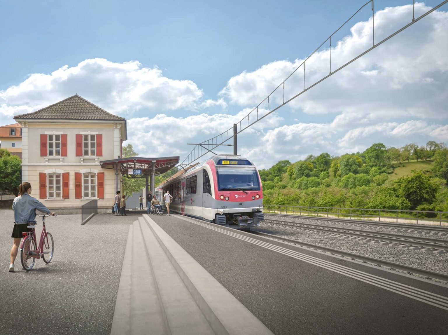 Projet de modernisation de la ligne Orbe-Chavornay